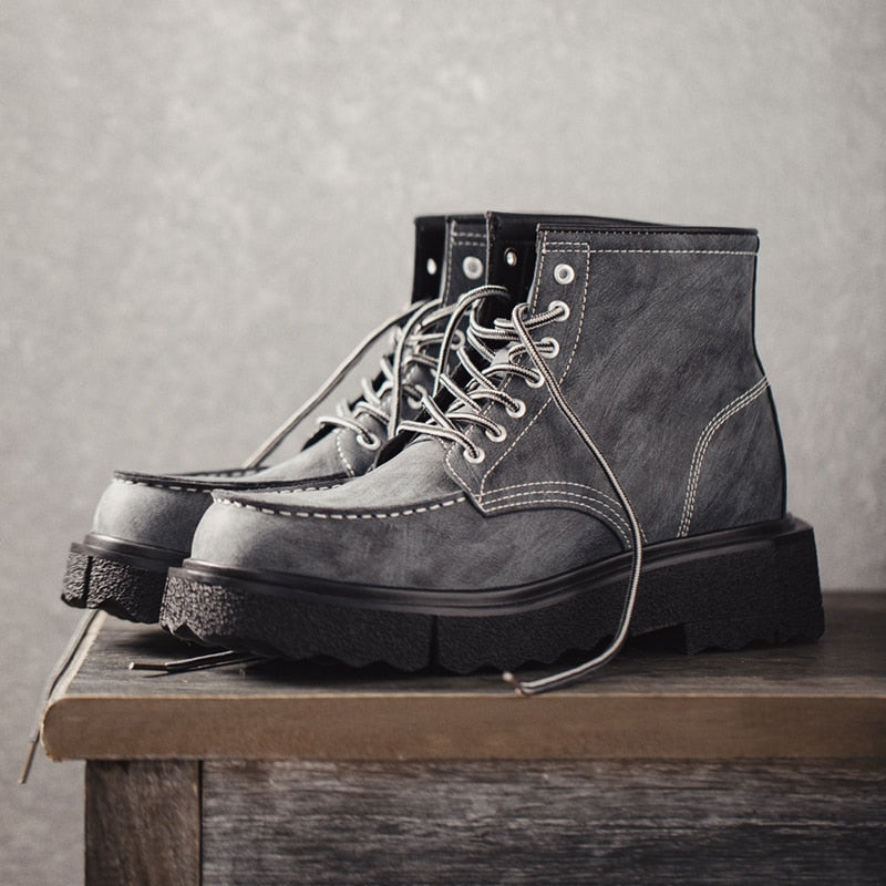 Split Leather Work Safety Boots – myMUCHO