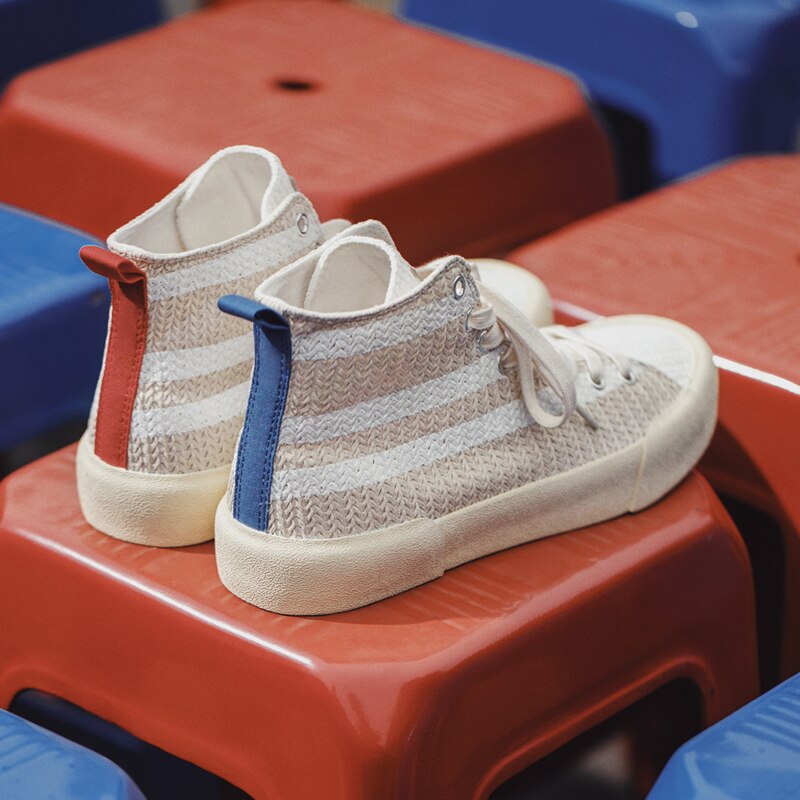 Texture of Wheat Canvas Shoes – myMUCHO