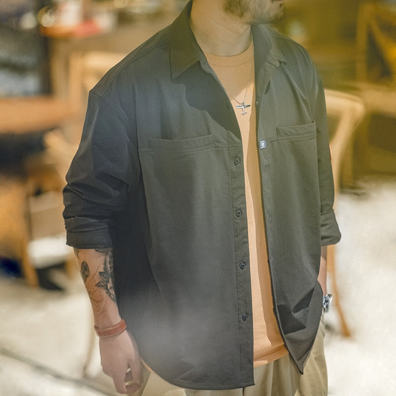 Cargo Uniform Long Sleeves Work Shirts – myMUCHO