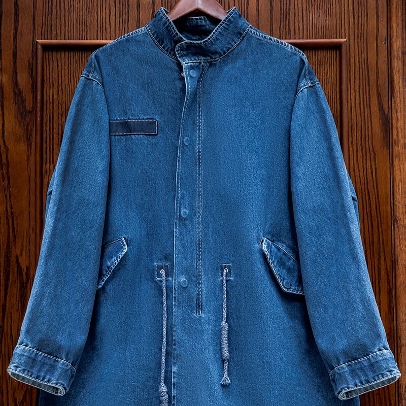 American Retro Overcoat Denim Jackets – myMUCHO
