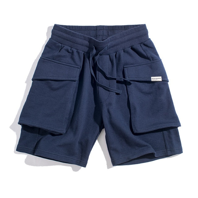 TACTICAL NAVY P44 CARGO JOGGER SHORTS – myMUCHO